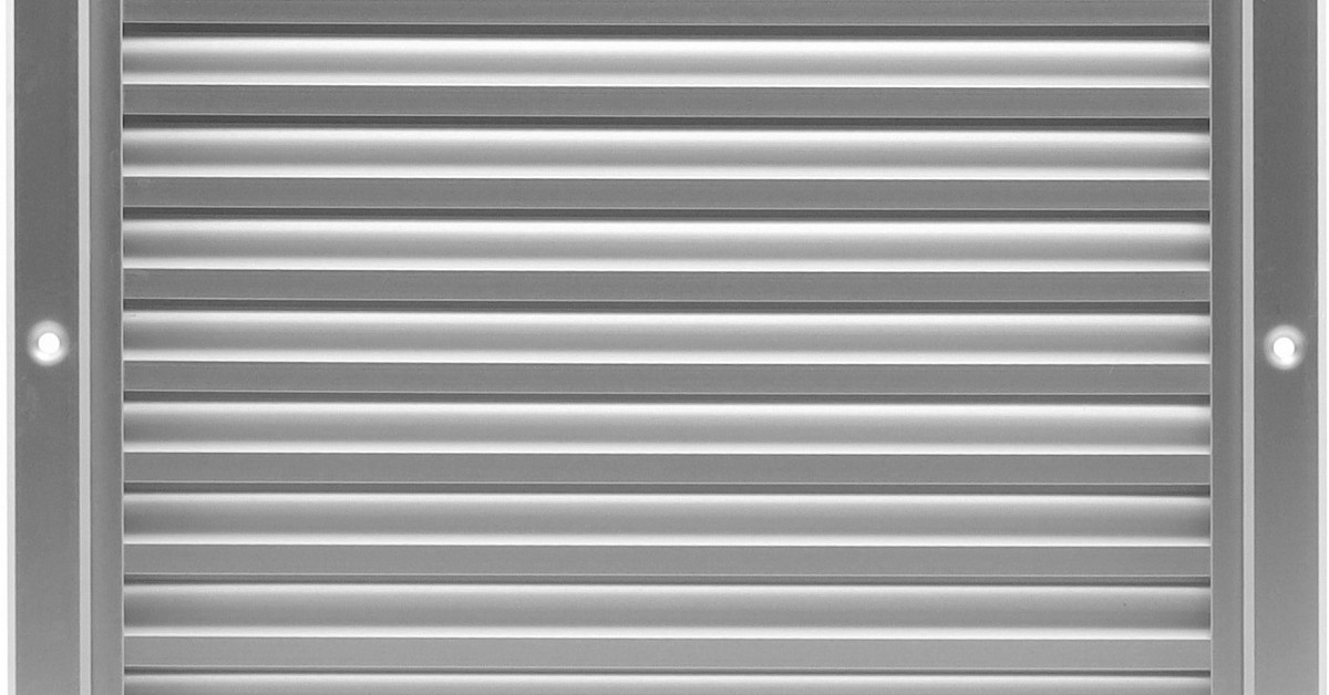 Aluminium gevelrooster 300x300mm