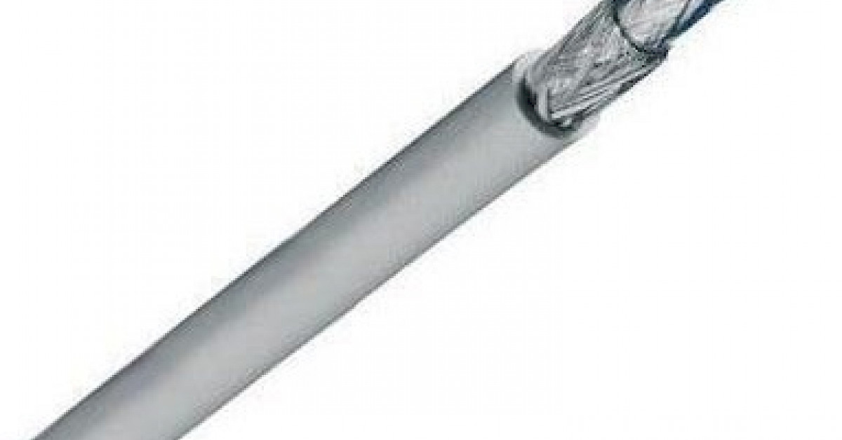 Coax pvc6 telenet/interelectra tv distr. grijs 200 per m